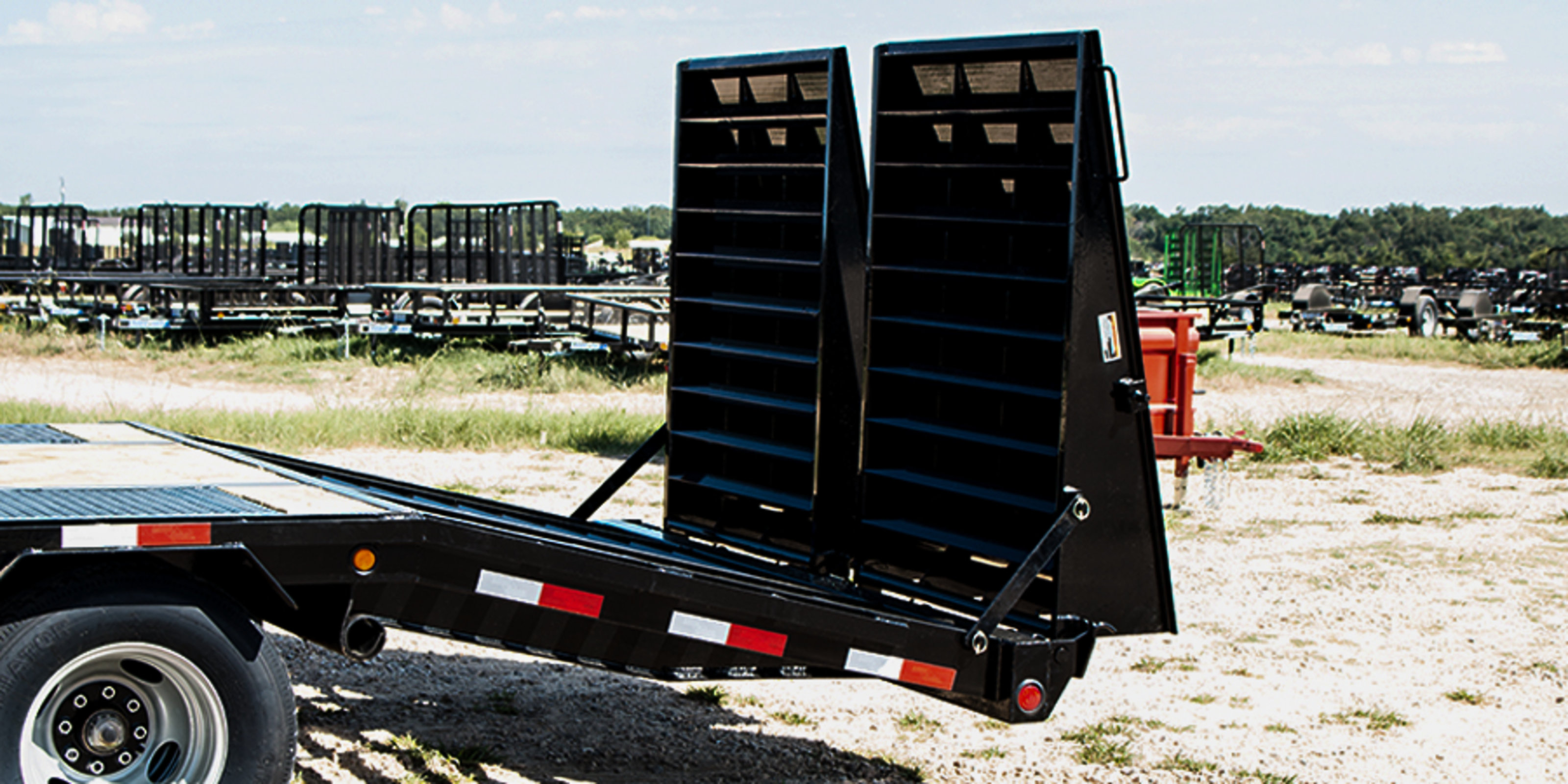 [BYO] Low-Pro Pintle Hook Trailer w/12" 19 lb I-Beam Frame 22,000 Lb