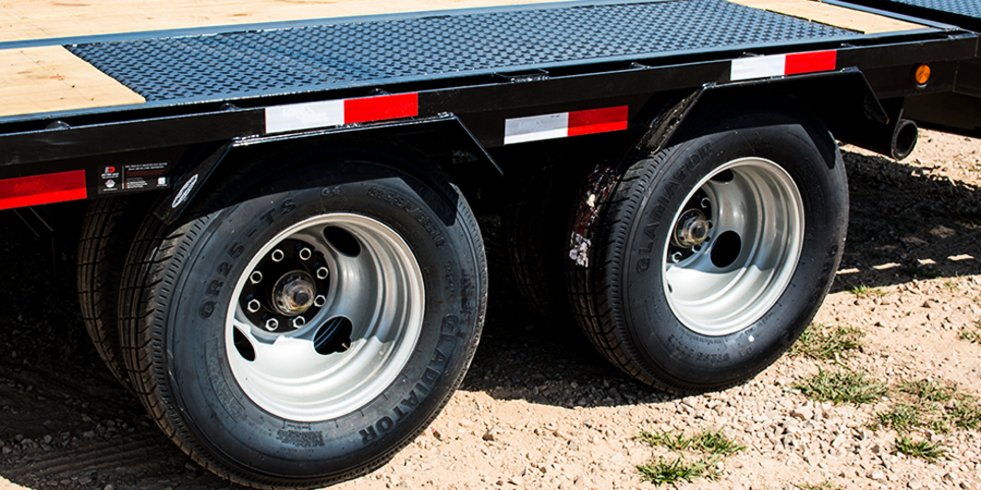 [BYO] Low-Pro Pintle Hook Trailer w/12" 19 lb I-Beam Frame 22,000 Lb