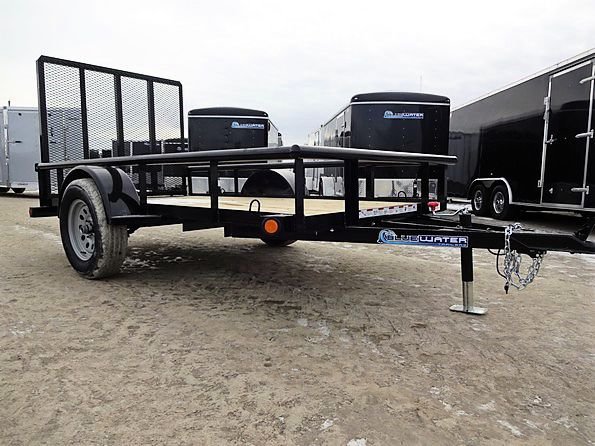 [BYO] Single Axle Trailer w/2" x 3" Angle Iron Frame 2,990 lb