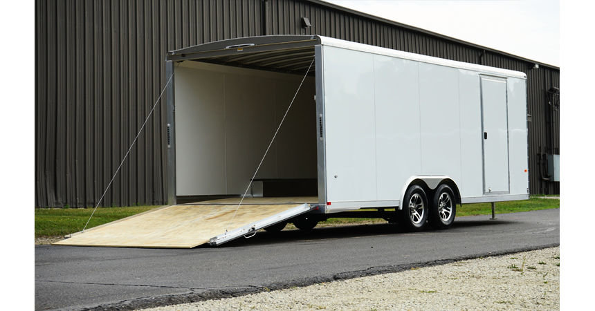 [BYO] Aluminum NCBR Round Top Auto Trailer