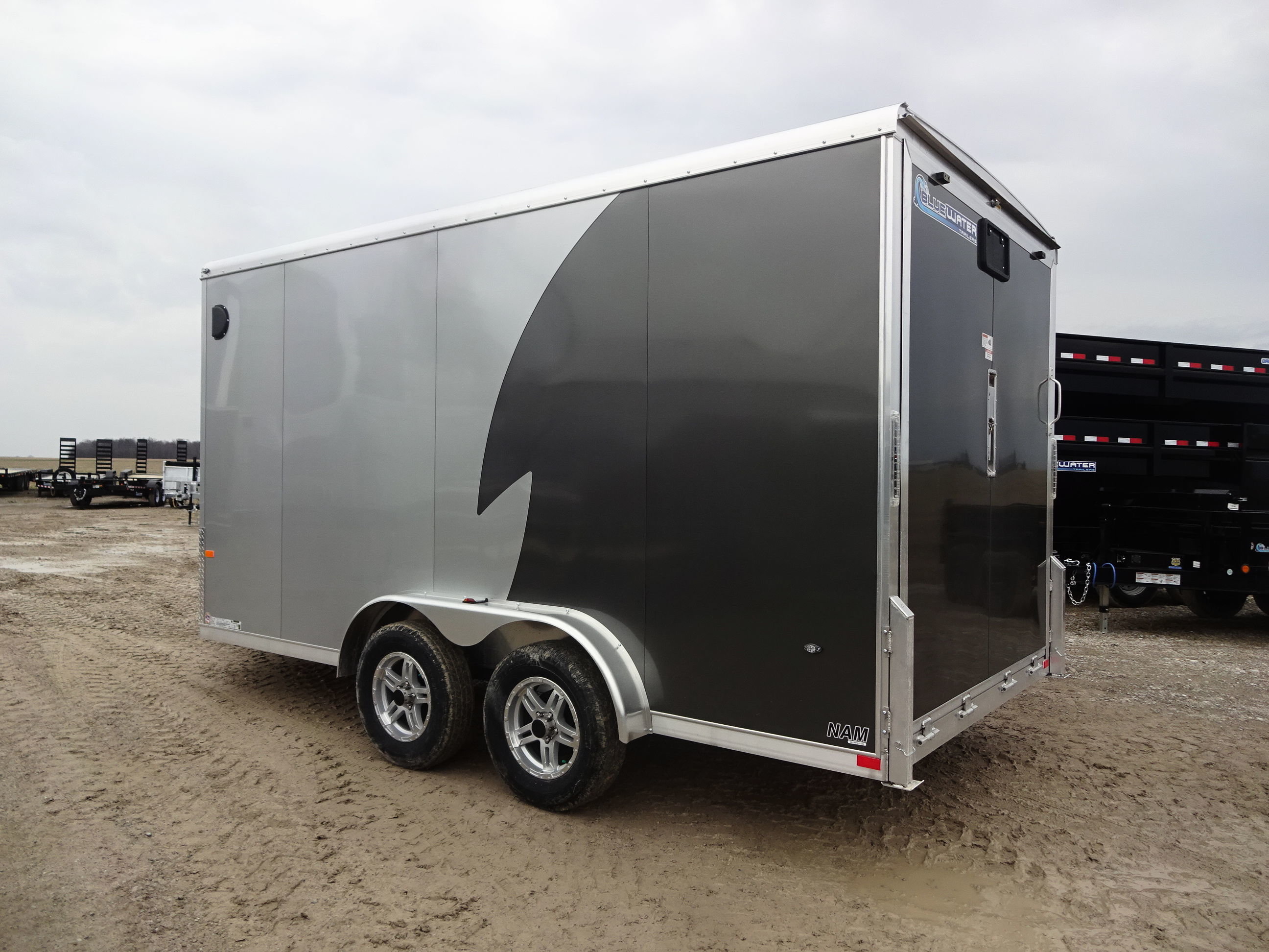 [BYO] Aluminum NAMR 7.5 Wide Round Top Cargo Trailer