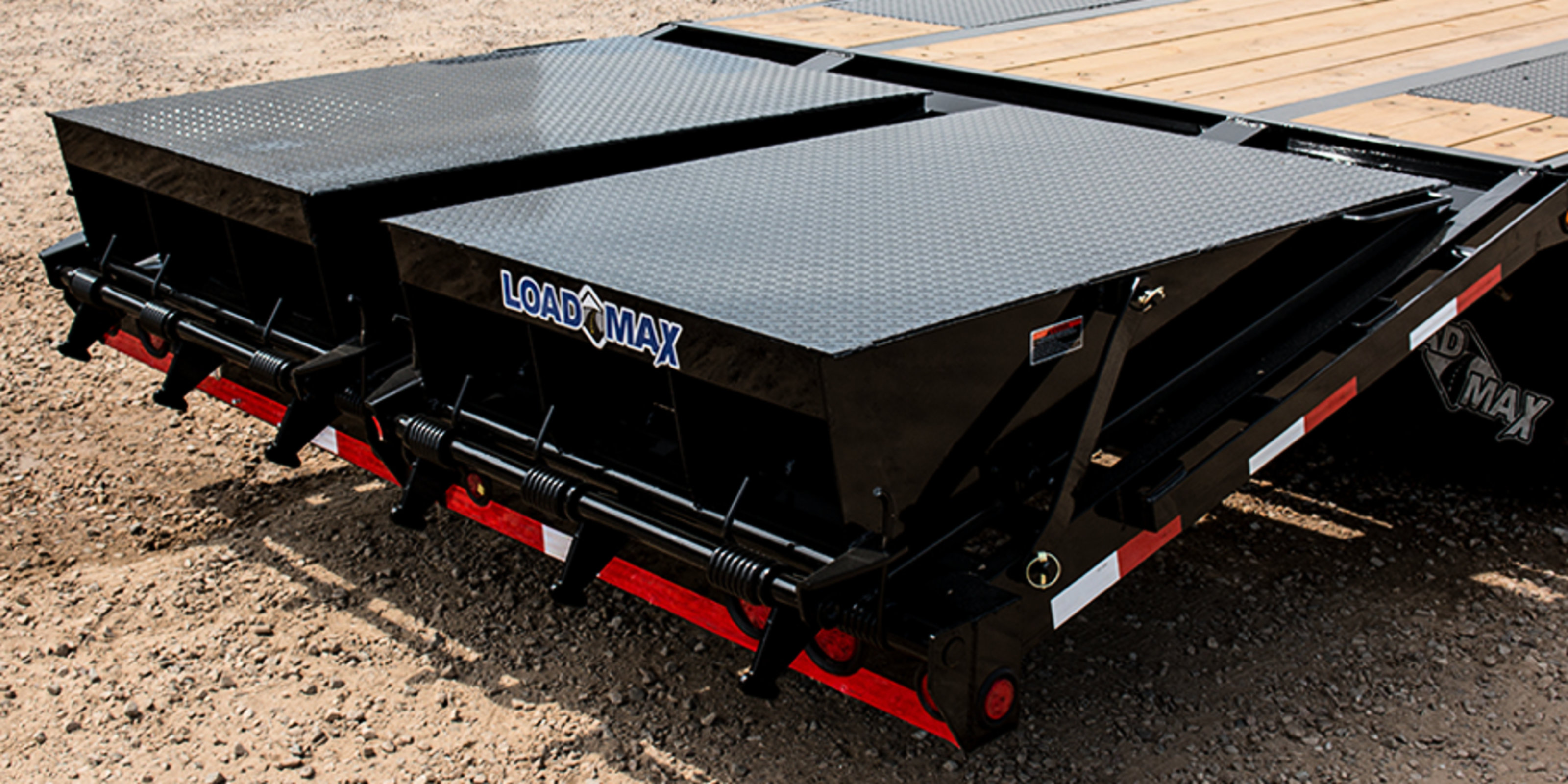 [BYO] Gooseneck Low-Pro Trailer w/12" 19 lb I-Beam Frame 22,000 Lb