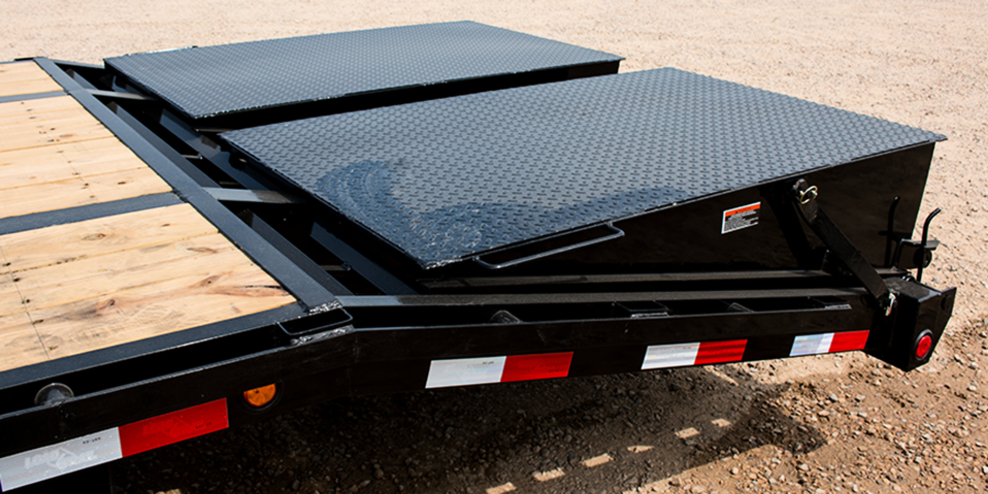 [BYO] Gooseneck Low-Pro Trailer w/12" 19 lb I-Beam Frame 22,000 Lb