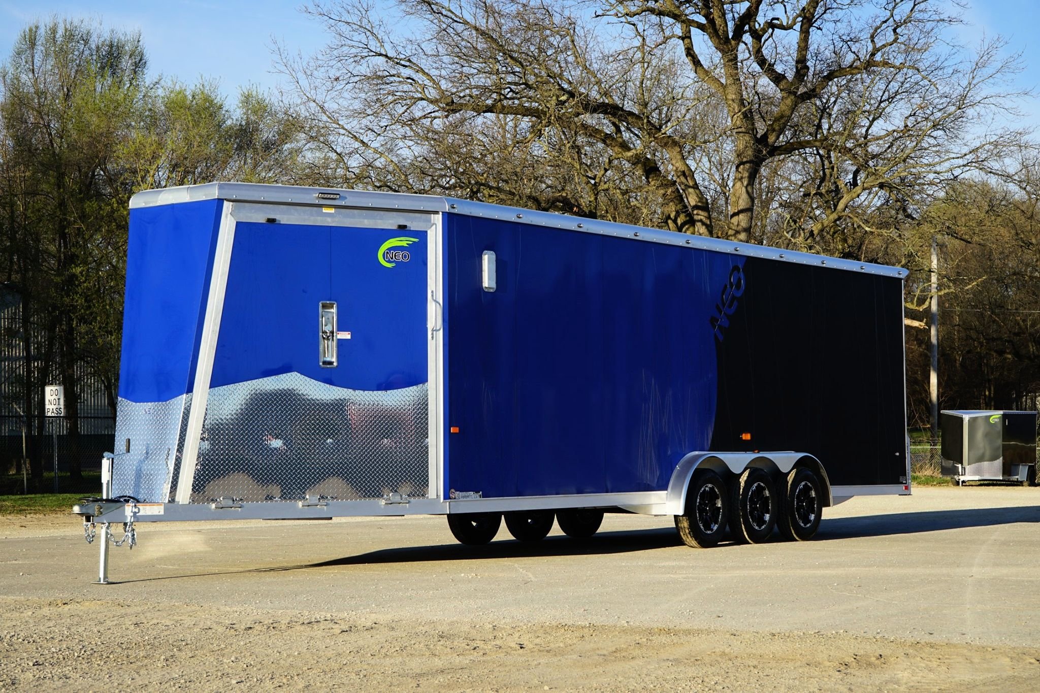 [BYO] Aluminum 7.5 NASX Triple Axle Round Top Trailer