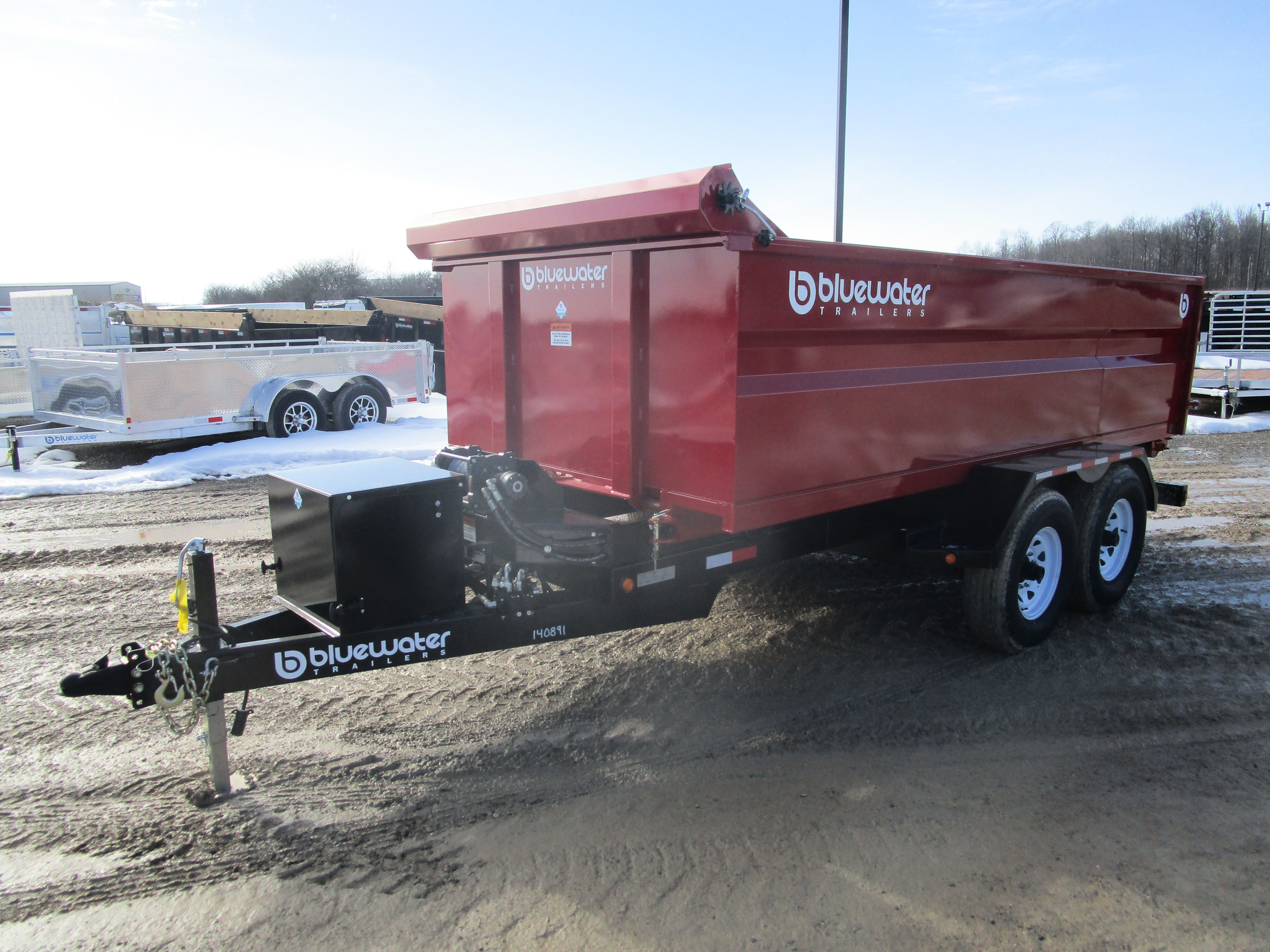 [BYO] Steel Super Roll-Off Trailer Series 14,000 Lb