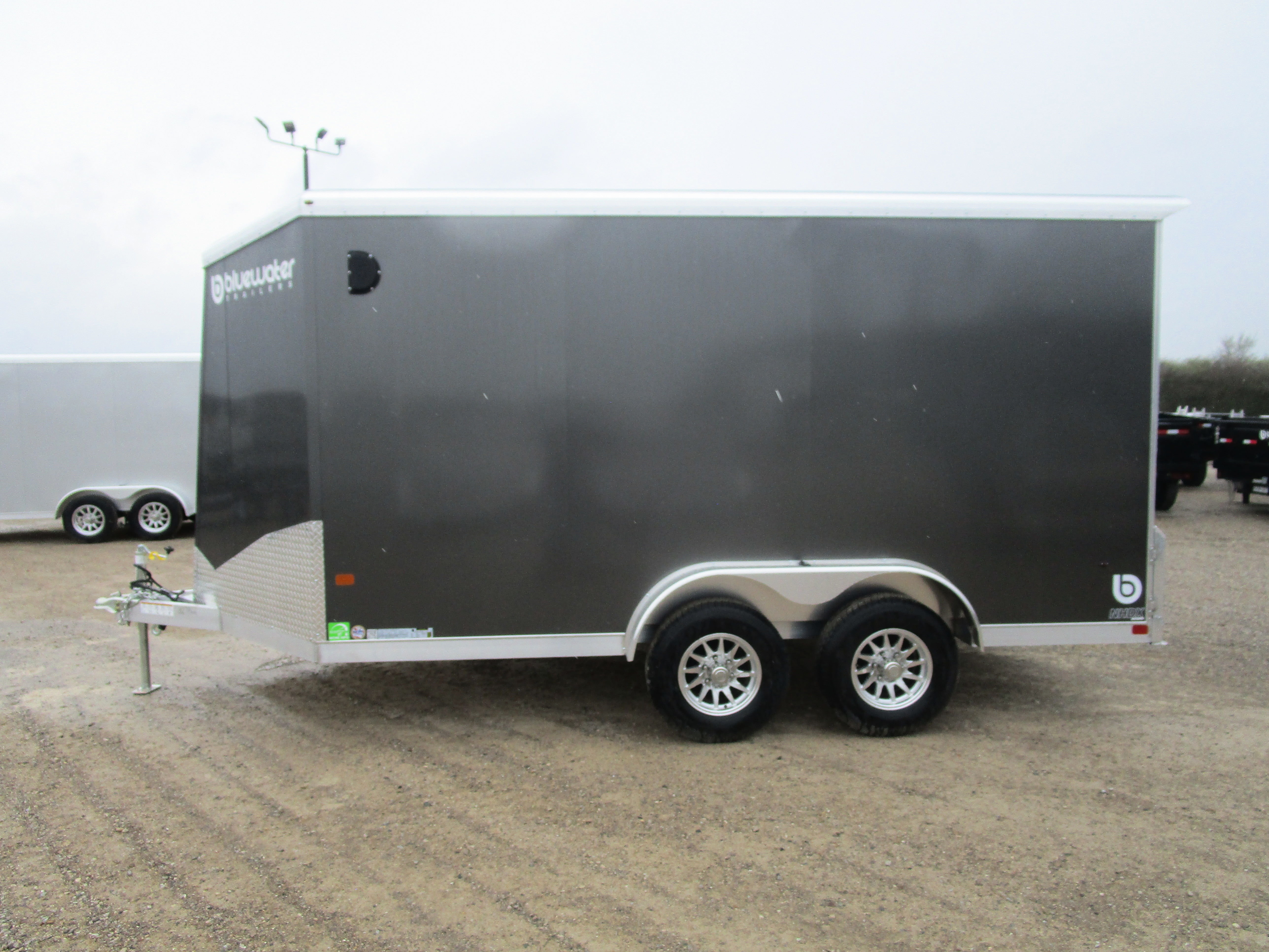 [Inv] Aluminum NHD Round Top Cargo Trailer