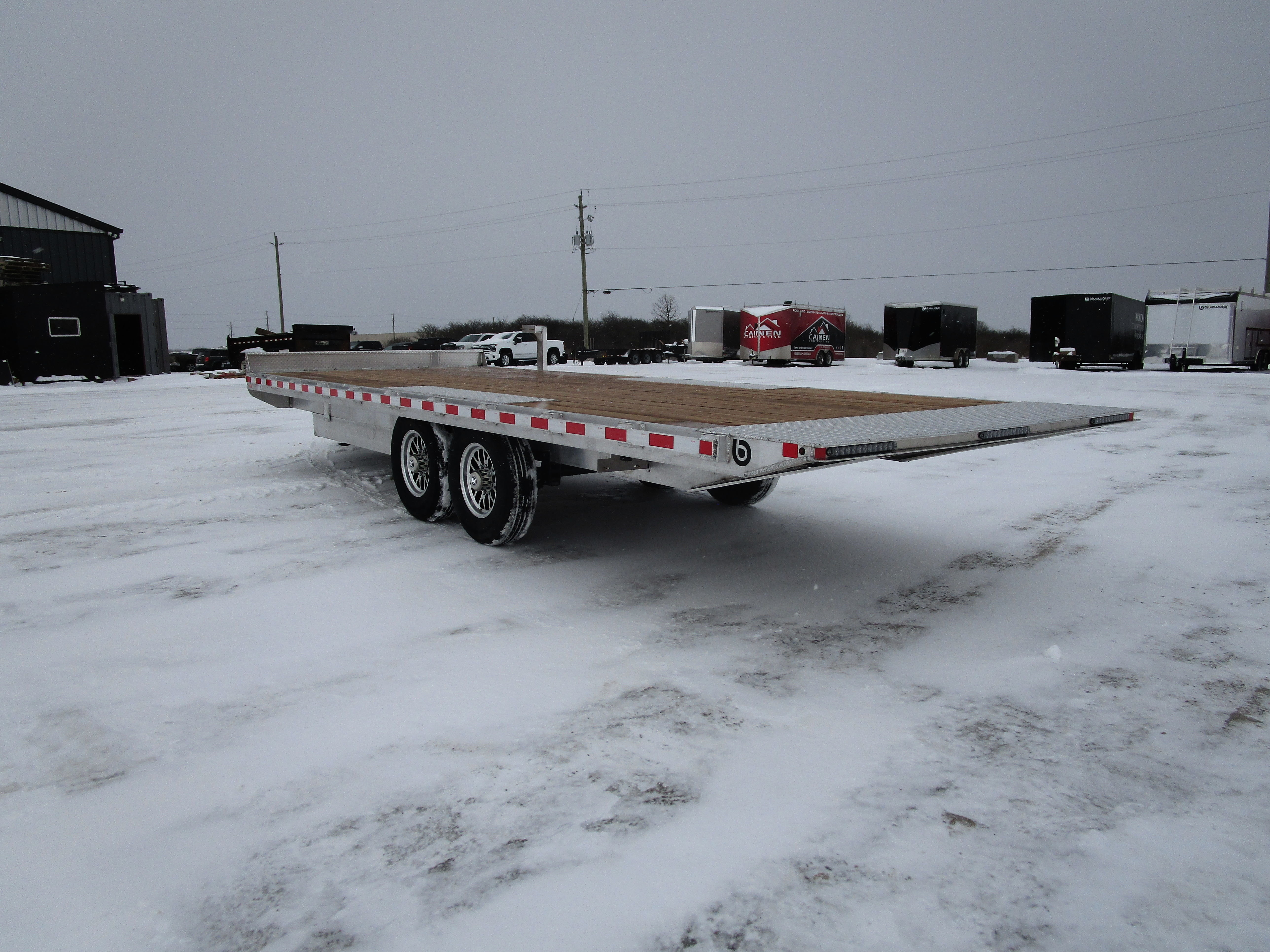 [BYO] Heavy Duty Aluminum Deckover Tilt Trailer 14,000 lb