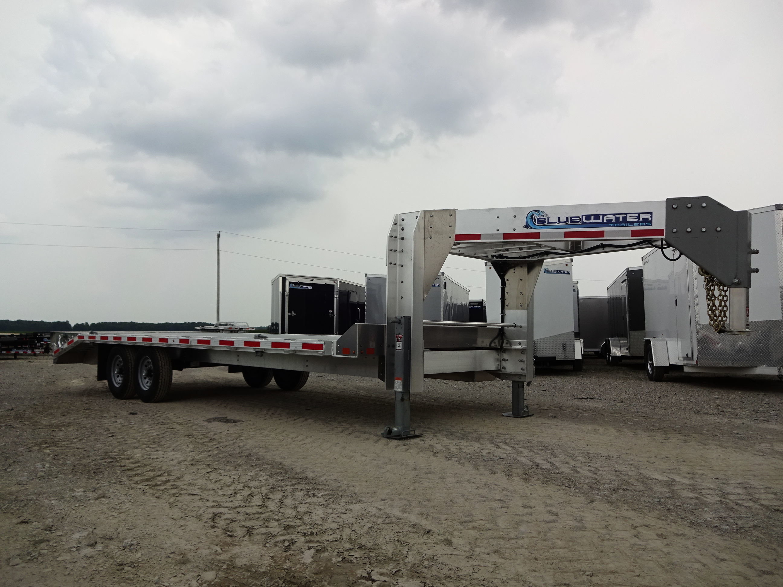 [BYO] Aluminum Gooseneck Flatbed Trailer 15.9K GVW