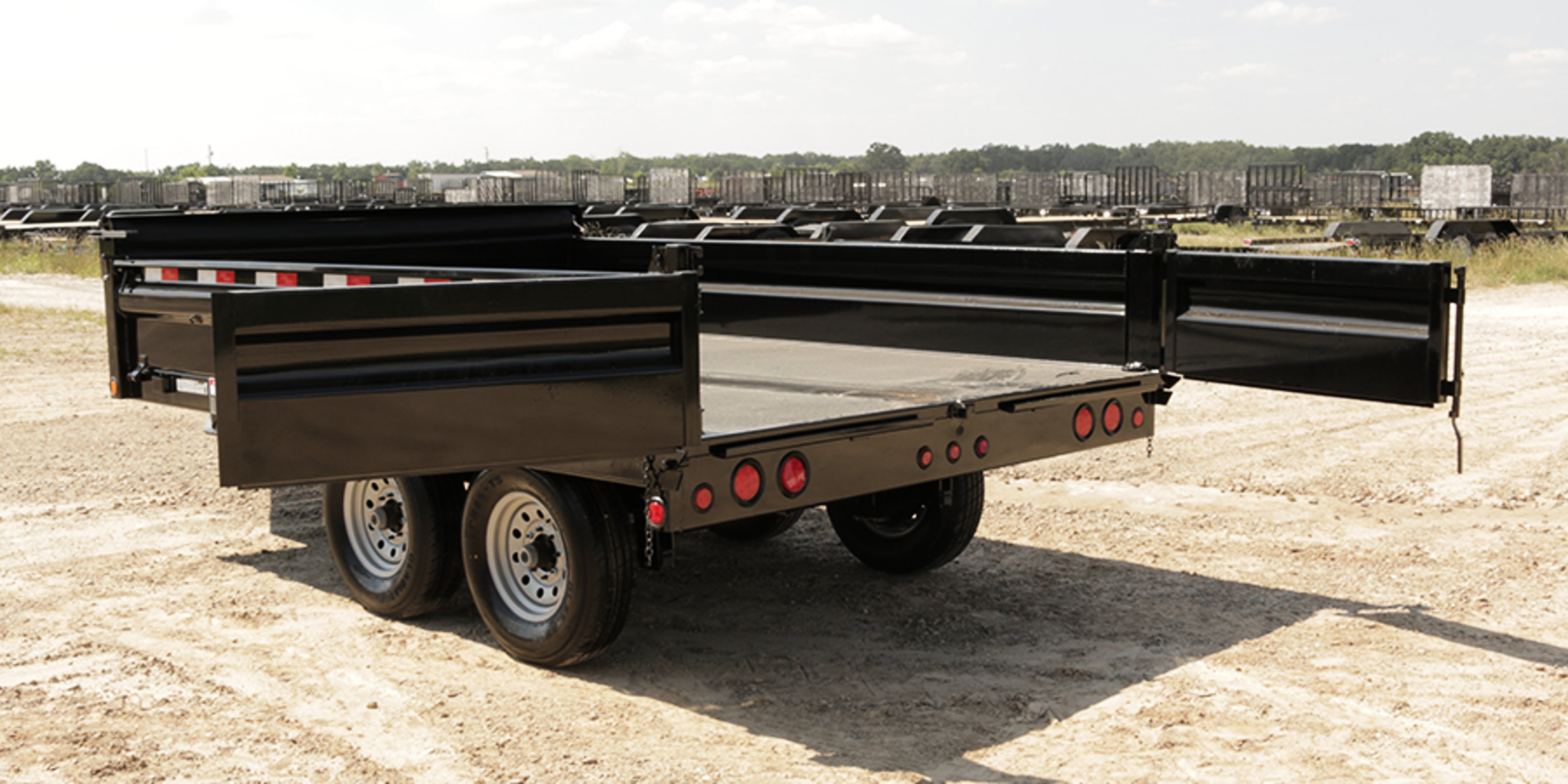 [FromInv] Tandem Axle Dump w/10" 12 lb I-Beam Frame 14,000 Lb