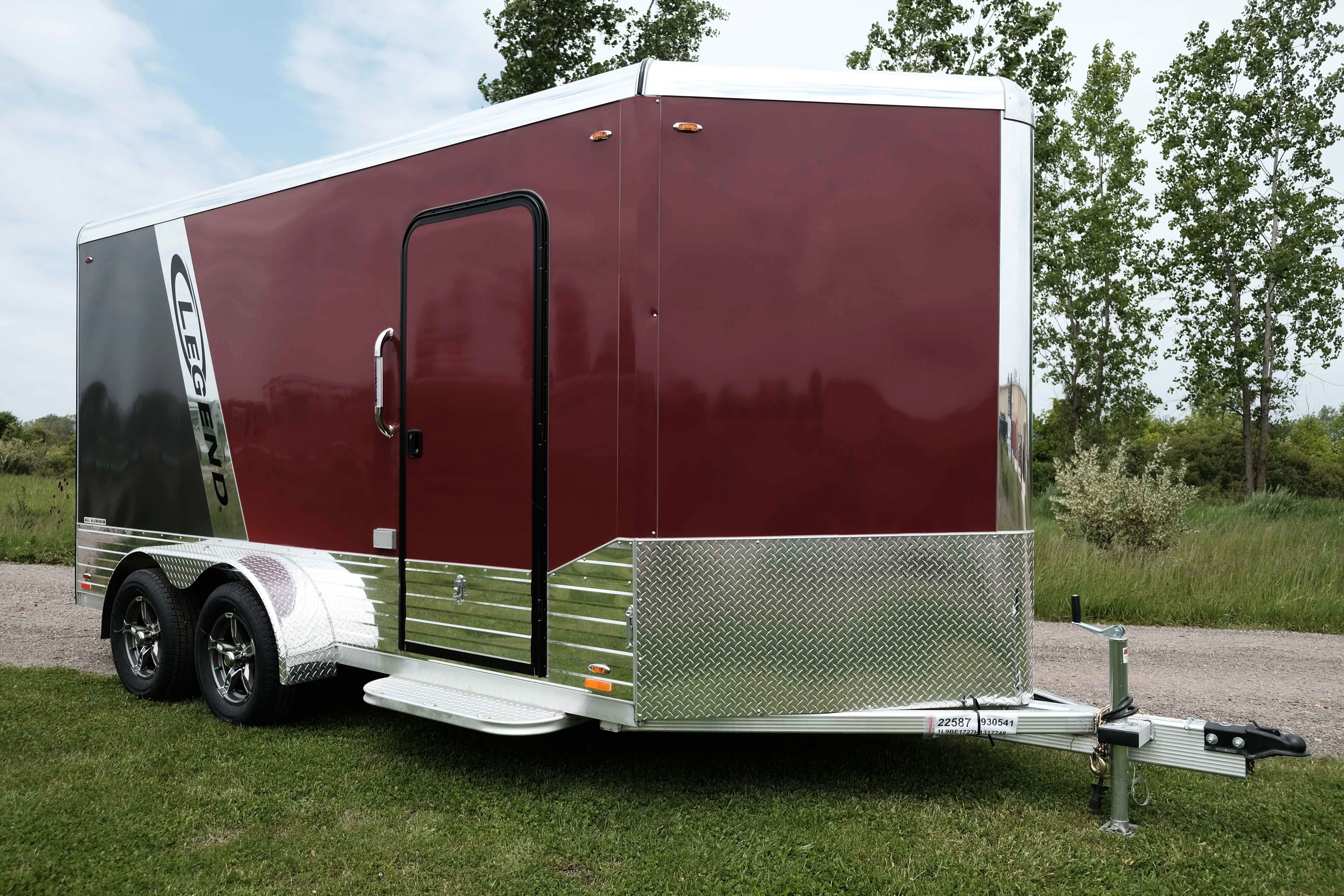 [BYO] Aluminum Deluxe V-Nose Trailer