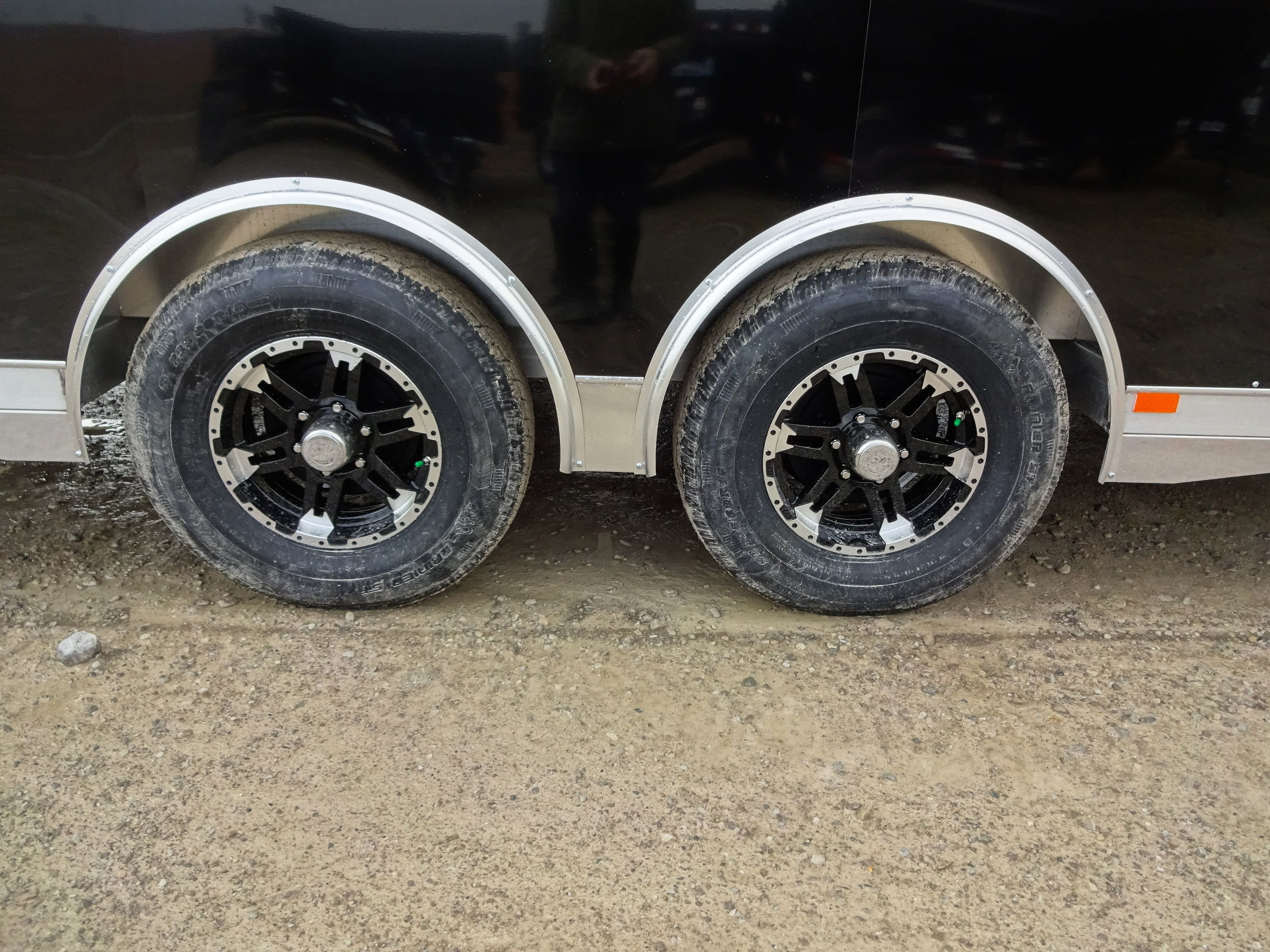 [BYO] Aluminum Liberator 8.5 Round Top Bull Nose Auto Hauler Trailer
