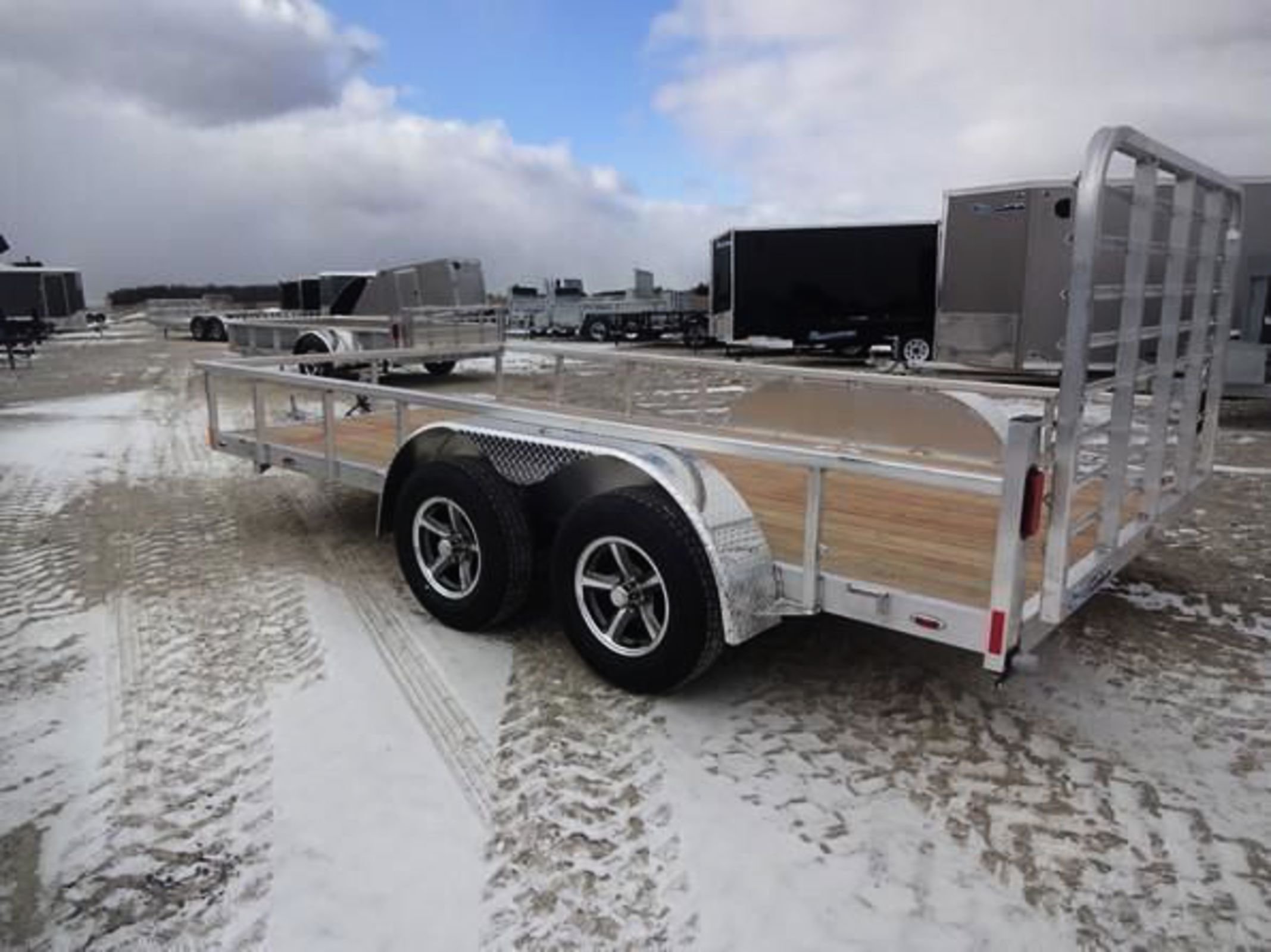 [BYO] Aluminum Open Deluxe Trailer