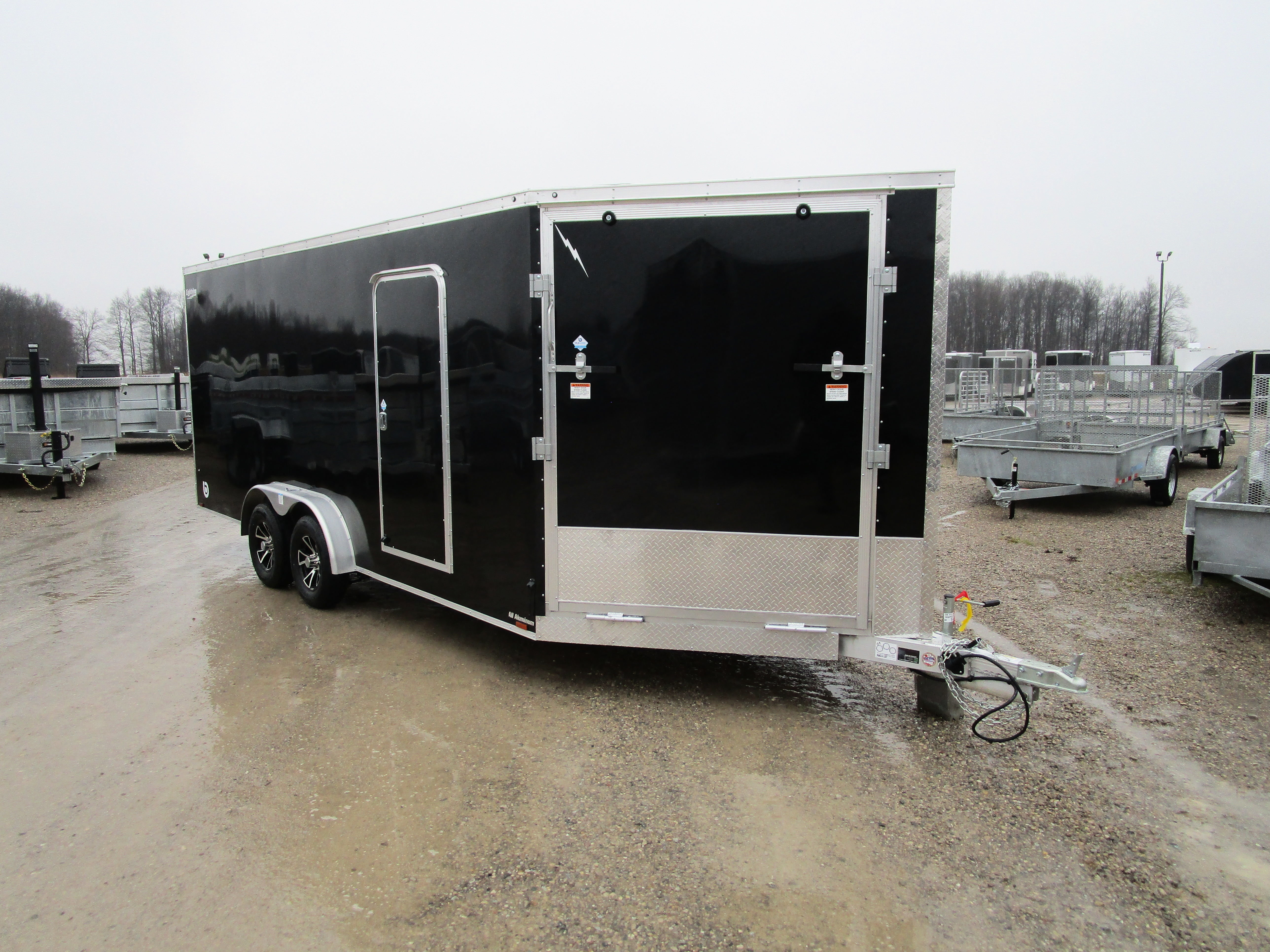 [BYO] Aluminum Enclosed Snowmobile Trailer