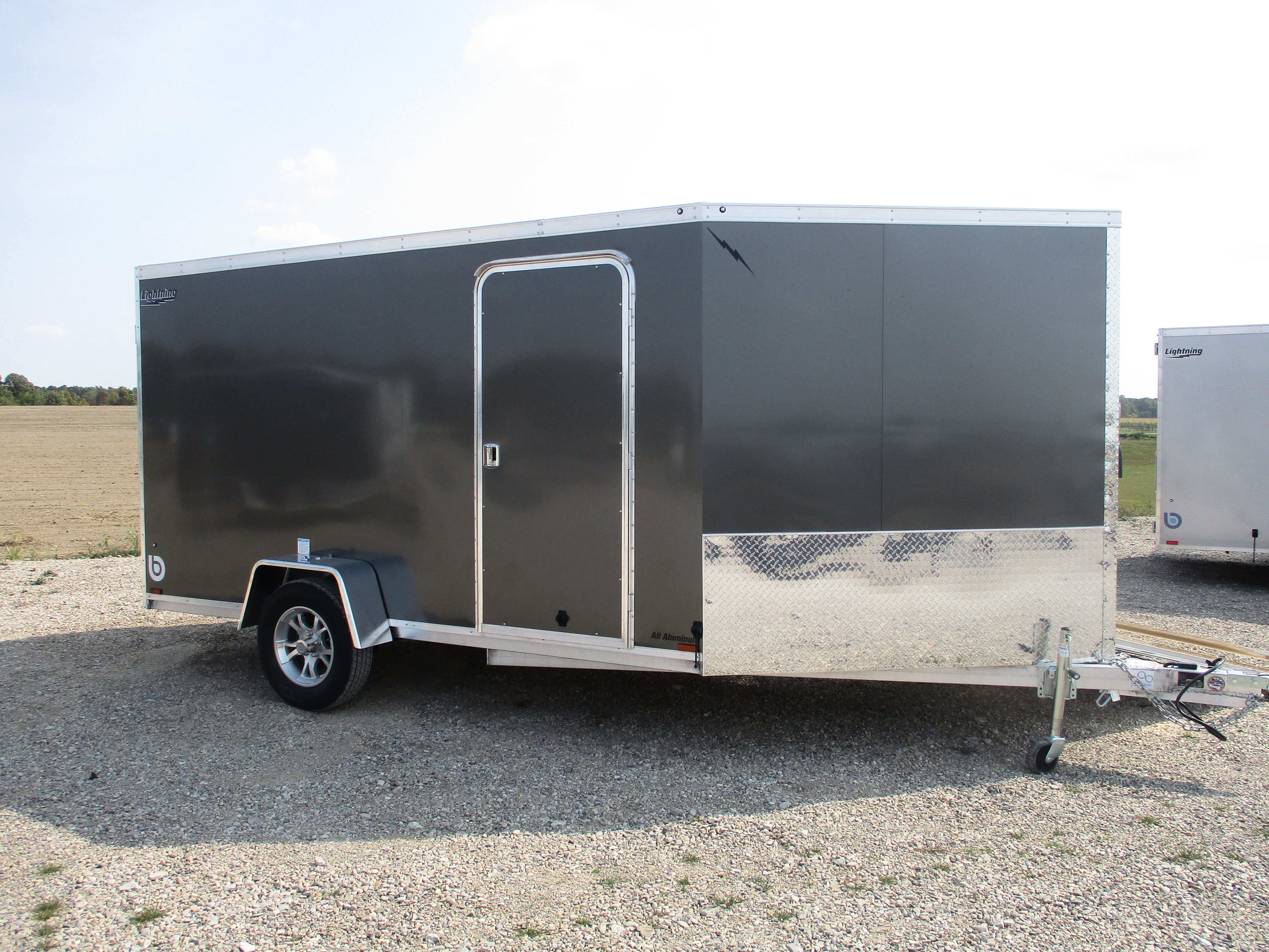 [BYO] Aluminum Enclosed Snowmobile Trailer