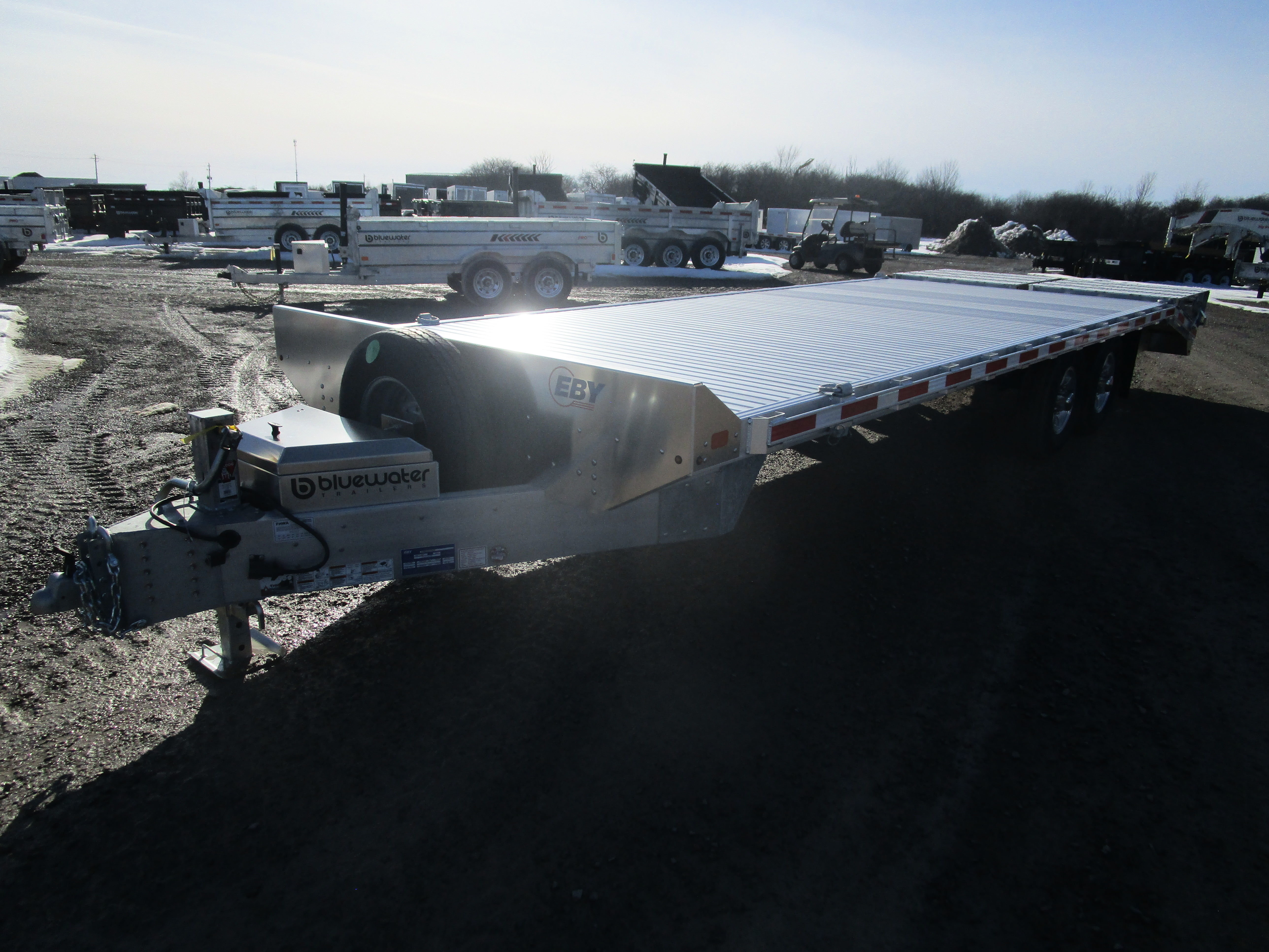 [Inv] Aluminum Deck-Over Bumper-Pull Trailer 14K GVW