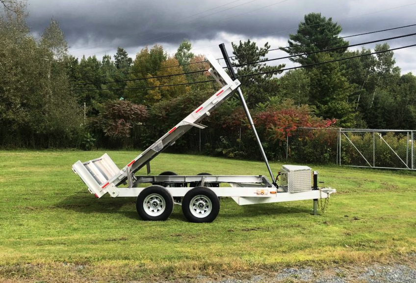 [BYO] Aluminum Float Dump Trailer 7,000 Lb