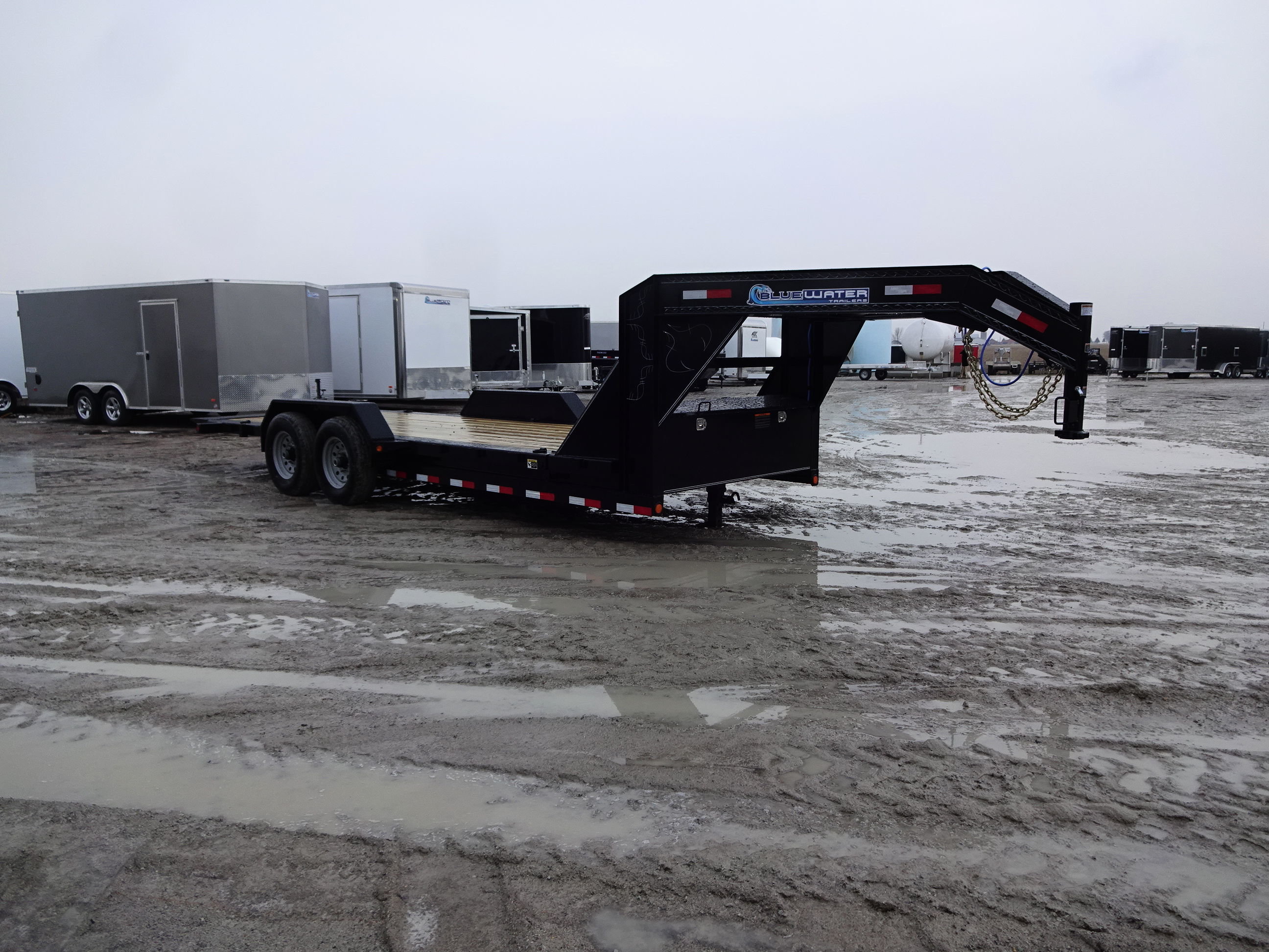 [BYO] Gooseneck Tilt-N-Go Tilt Deck Trailer 14,000 Lb