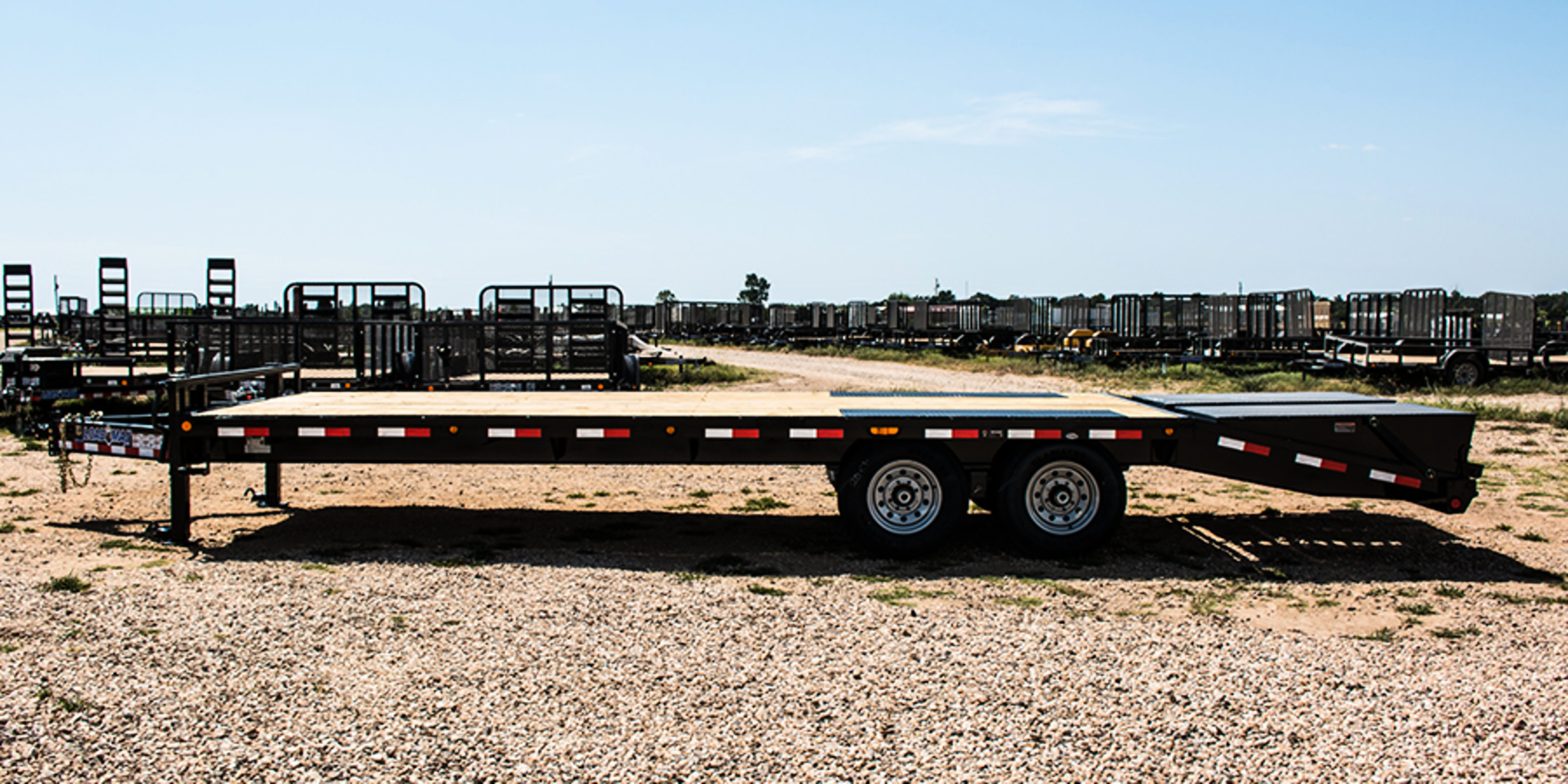 [BYO] Standard Pintle Hook Trailer w/8" 10 lb I-Beam Frame 14,000 Lb