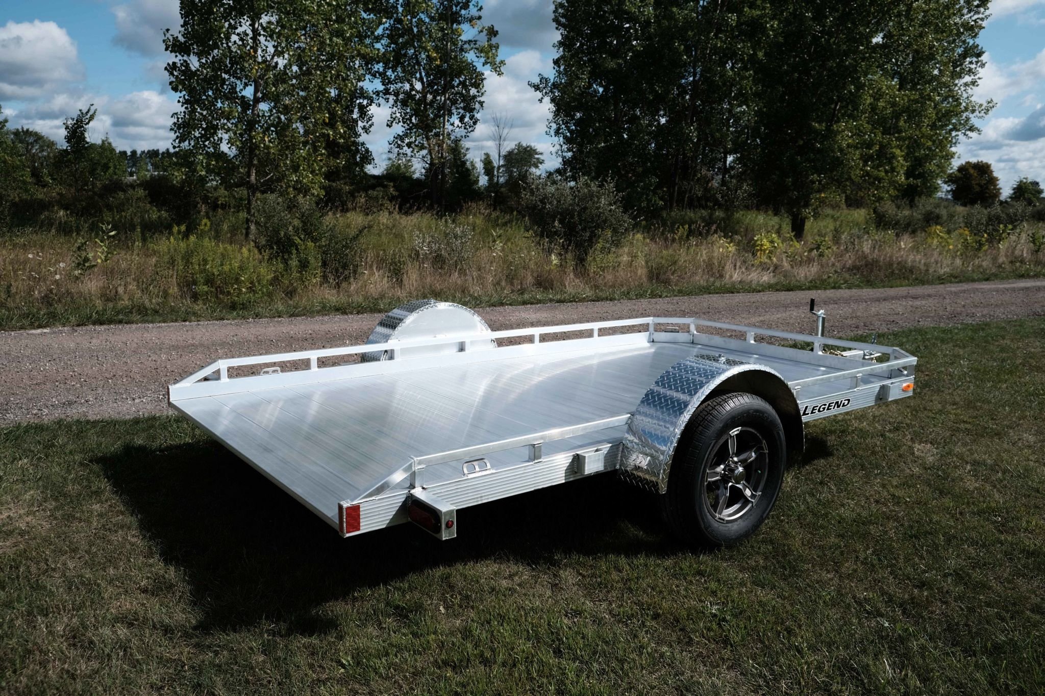 [BYO] Aluminum Single Axle Tilt Trailer 2,990lb
