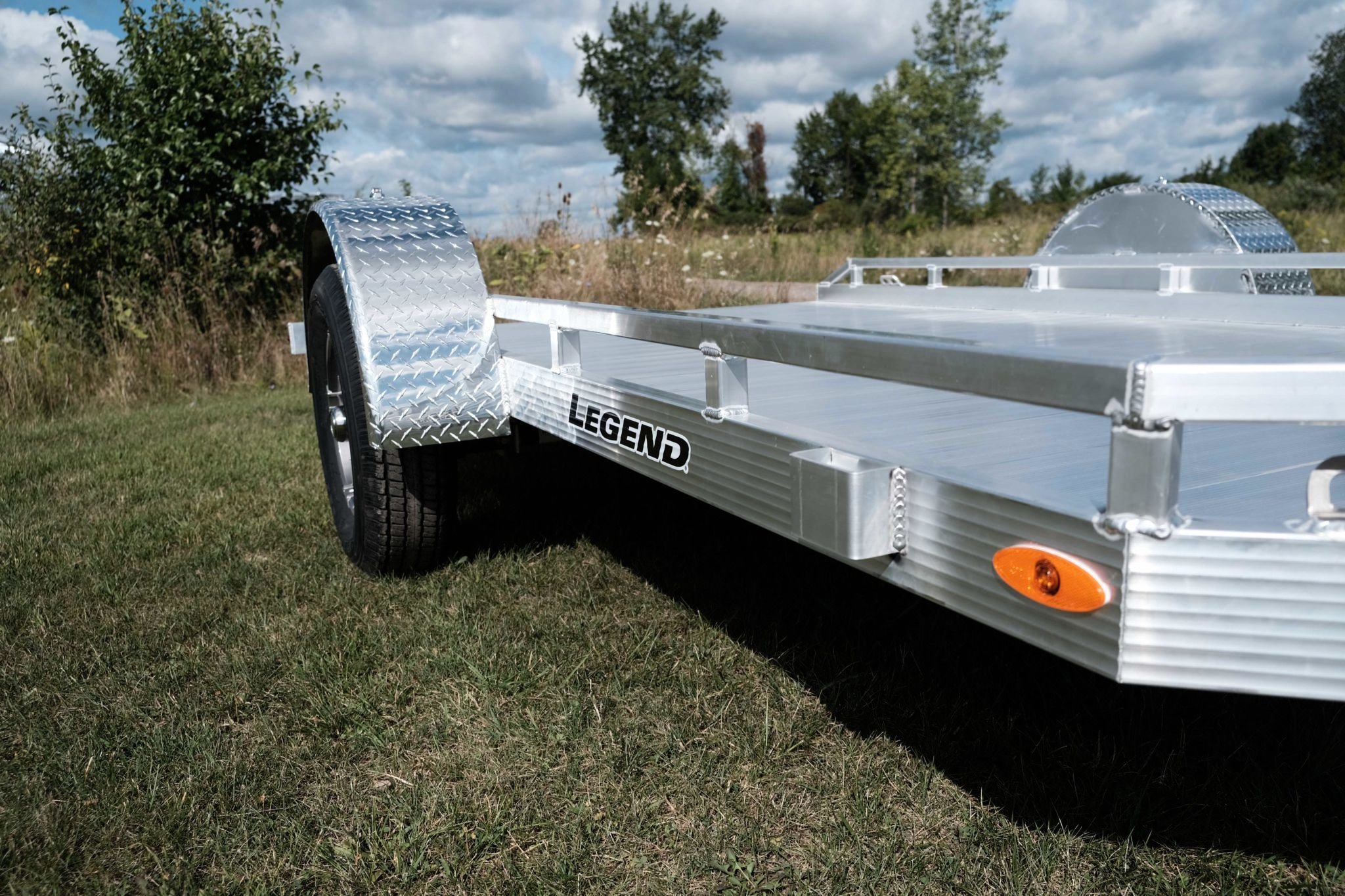 [BYO] Aluminum Single Axle Tilt Trailer 2,990lb