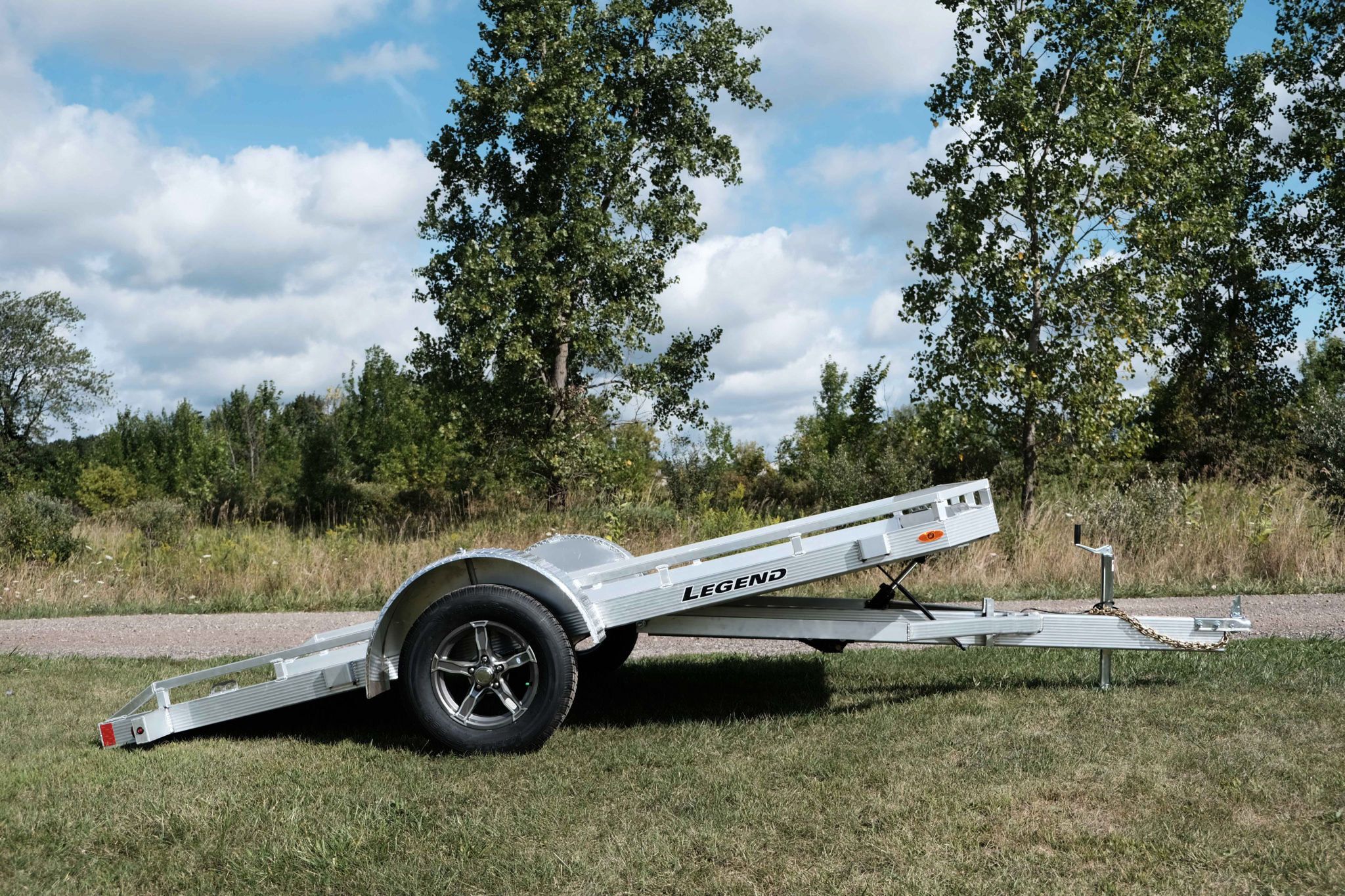 [BYO] Aluminum Single Axle Tilt Trailer 2,990lb