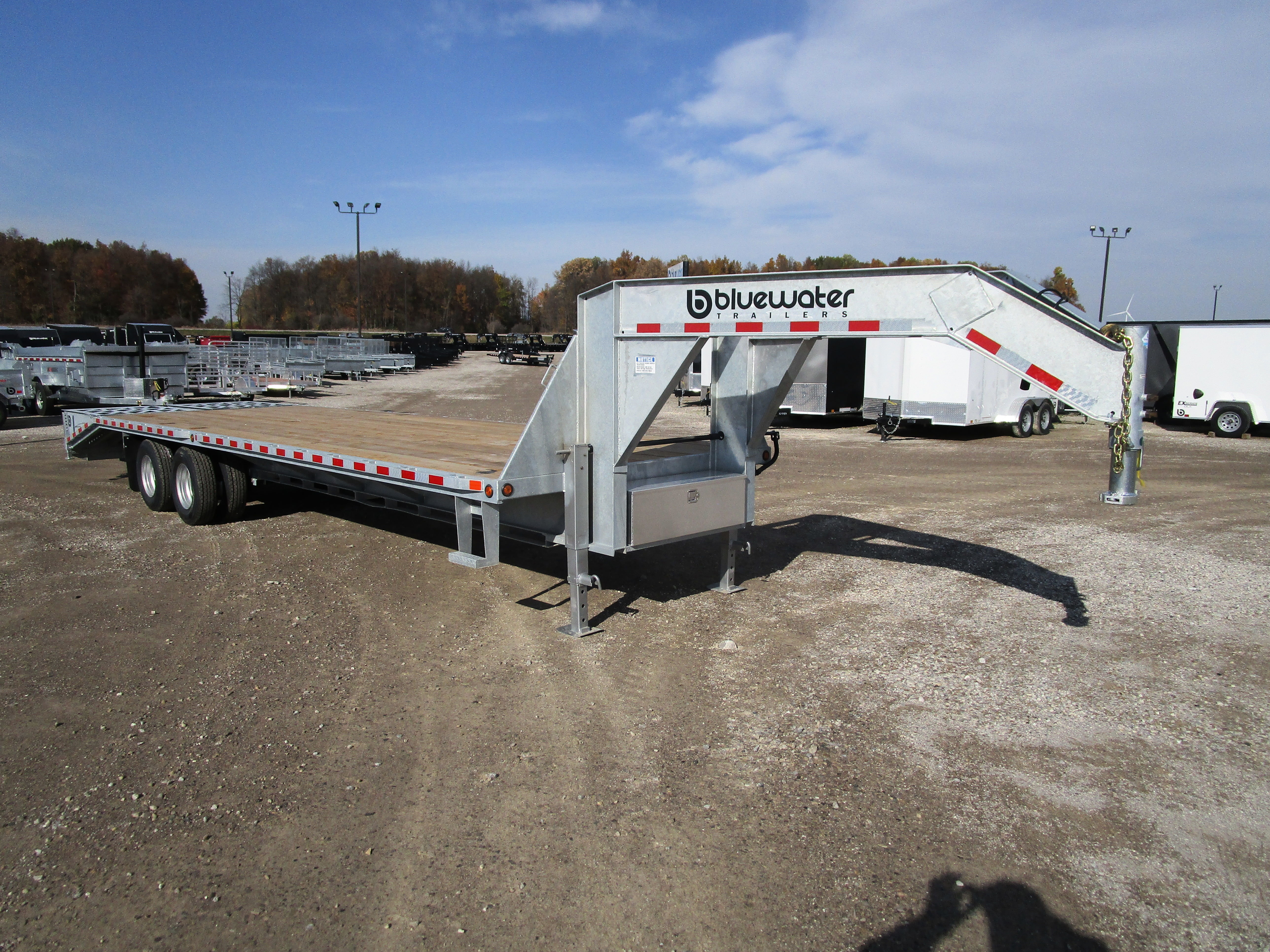 [BYO] Galvanized Premium Gooseneck Trailer 25,920 lbs. GVWR