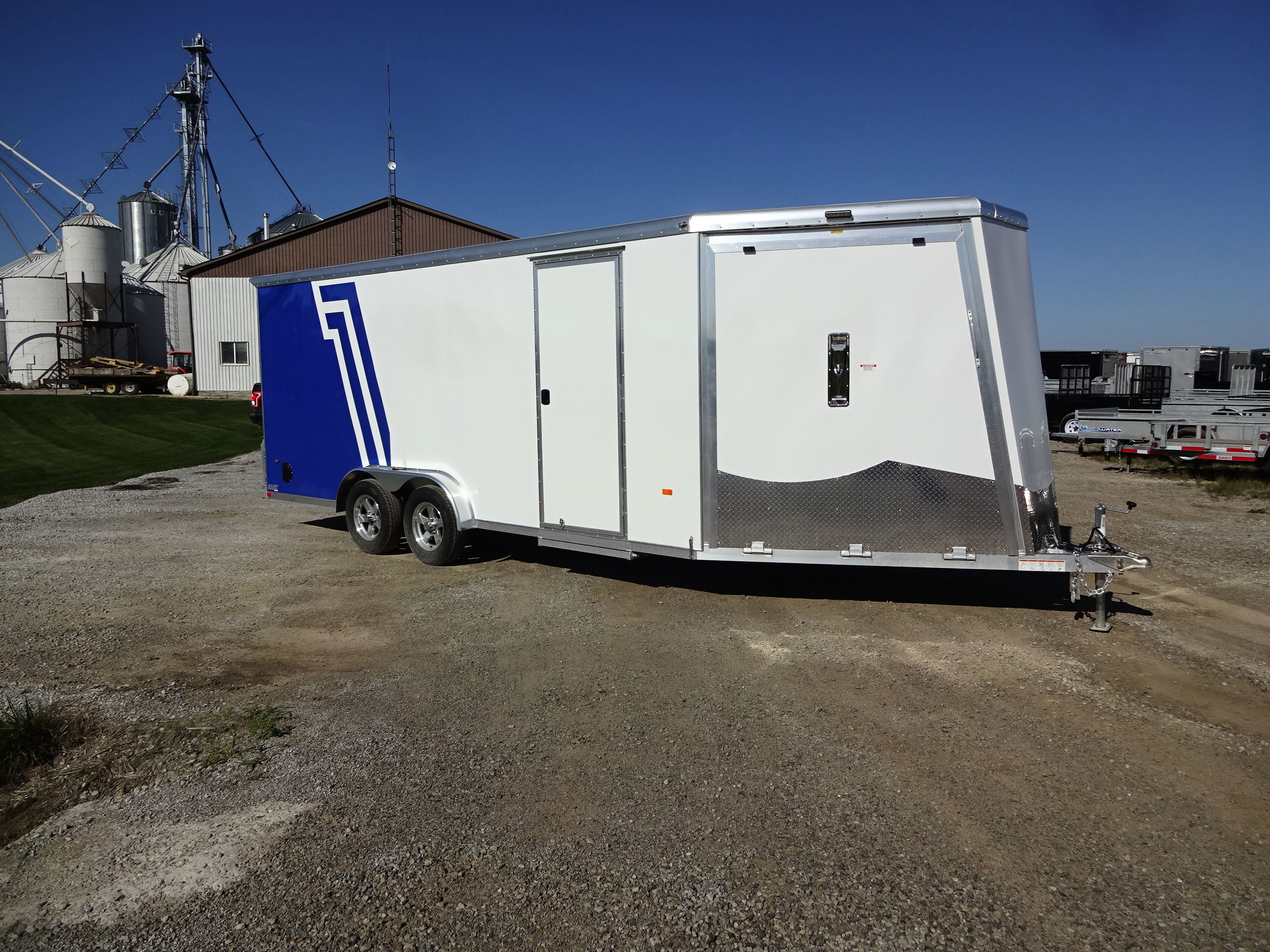 [BYO] Aluminum 7.5 NASX Round Top Trailer