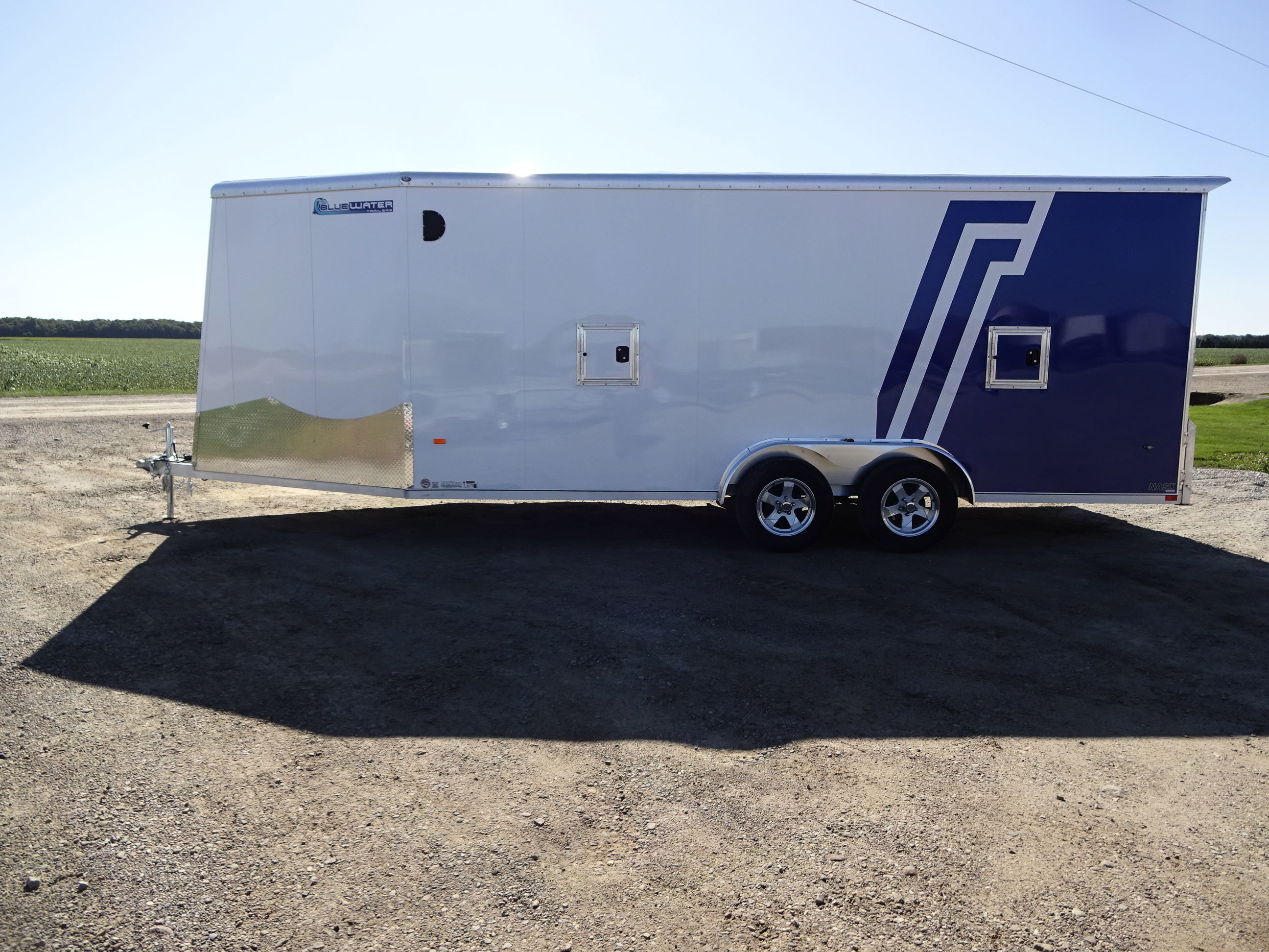 [BYO] Aluminum 7.5 NASX Round Top Trailer