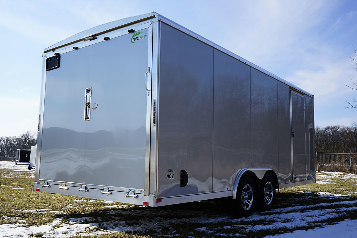 [BYO] Aluminum NCVR Round Top Auto Trailer