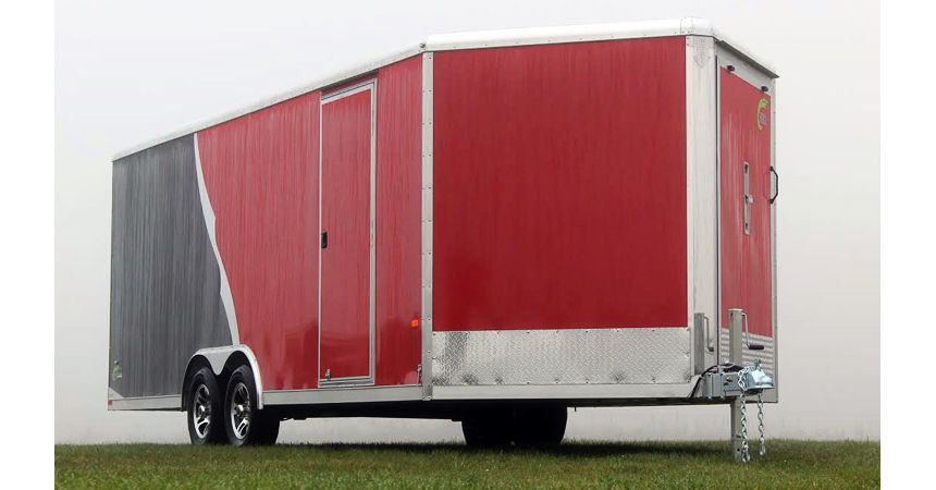 [BYO] Aluminum NCVR Round Top Auto Trailer