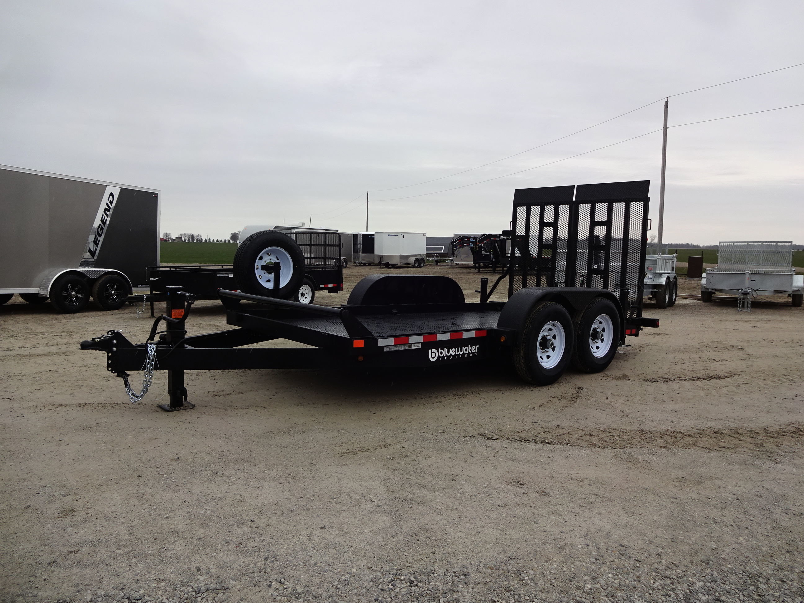 [BYO] Low Incline Scissor Lift Trailer 15,120 lbs. GVWR