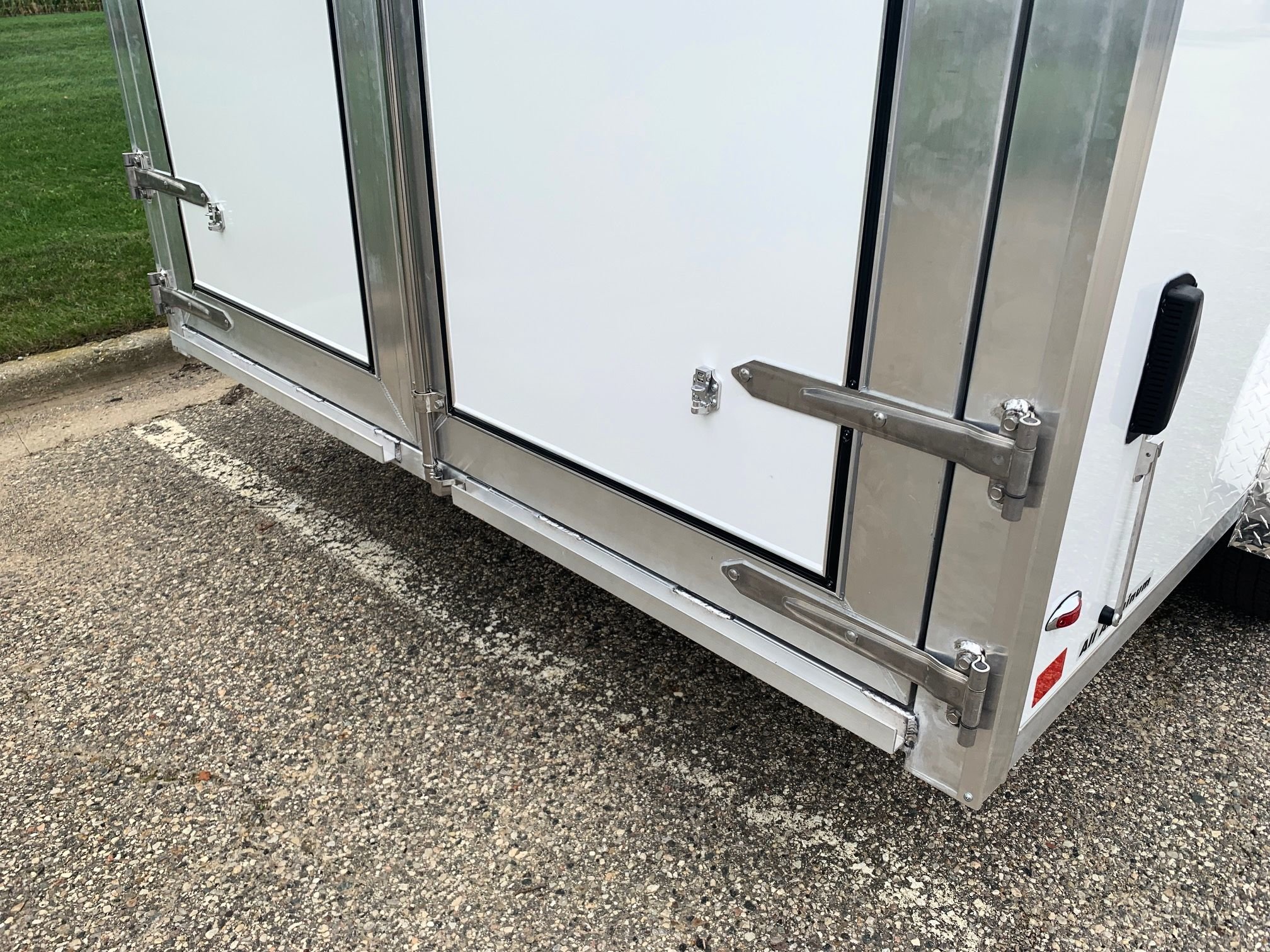 [BYO] 8 Wide Aluminum Flat Top V-Nose Trailer
