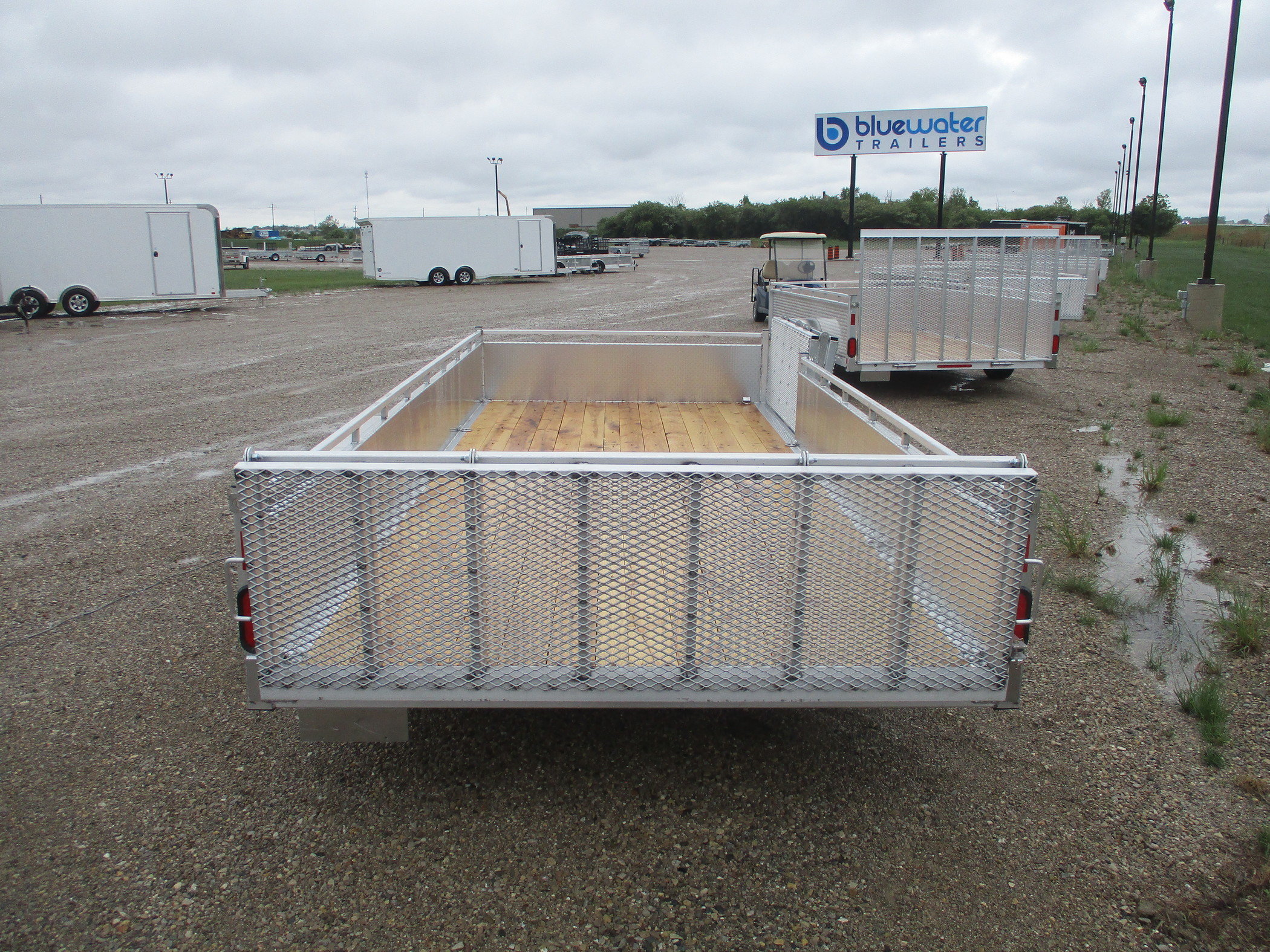 [Inv] Single Axle Aluminum Utility Trailer