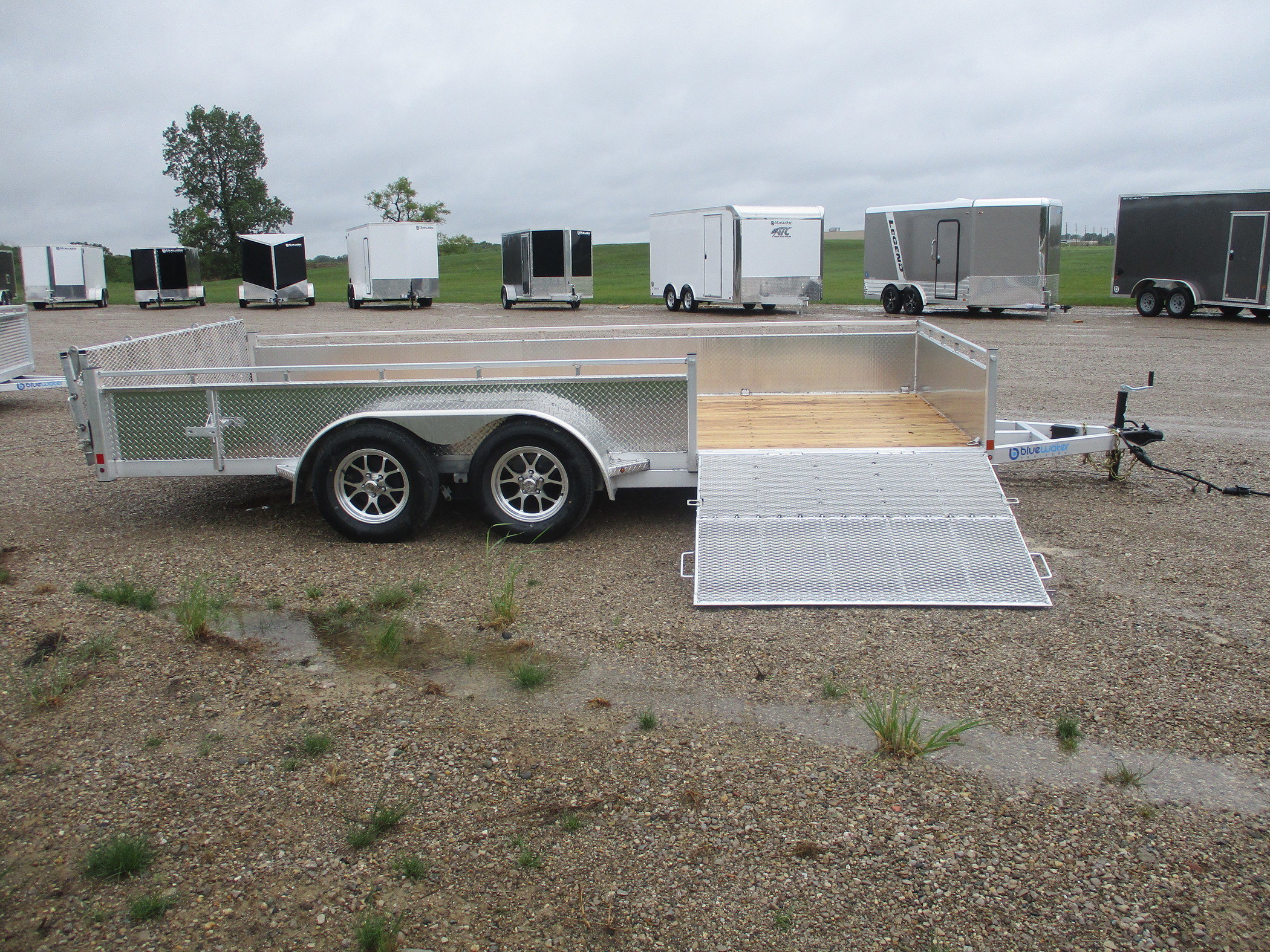 [BYO] Side Loader Aluminum Utility Trailer