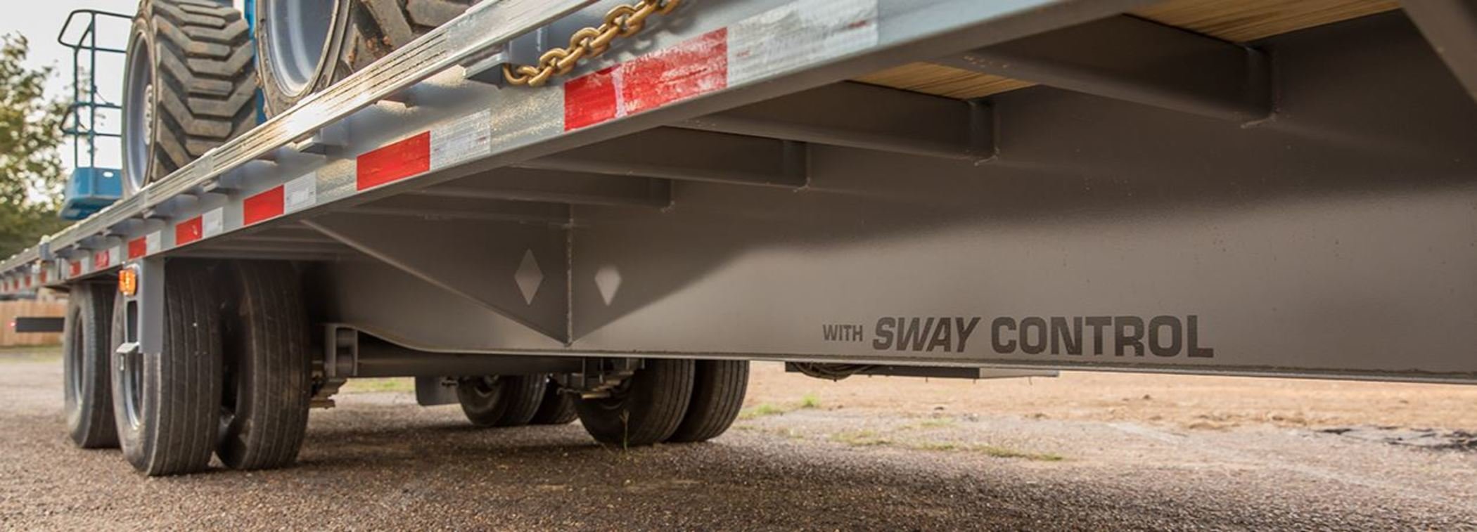 [Inv] Tandem Dual Wheel Pintle Hitch Trailer 25,900 Lb