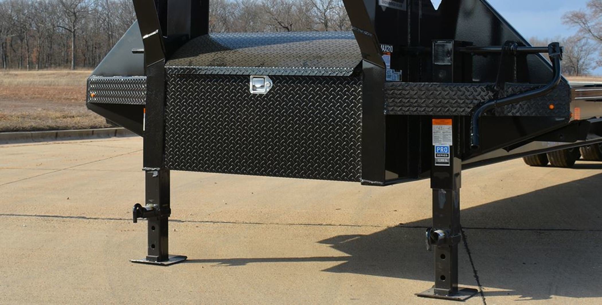 [Inv] Tandem Dual Wheel Pintle Hitch Trailer 25,900 Lb